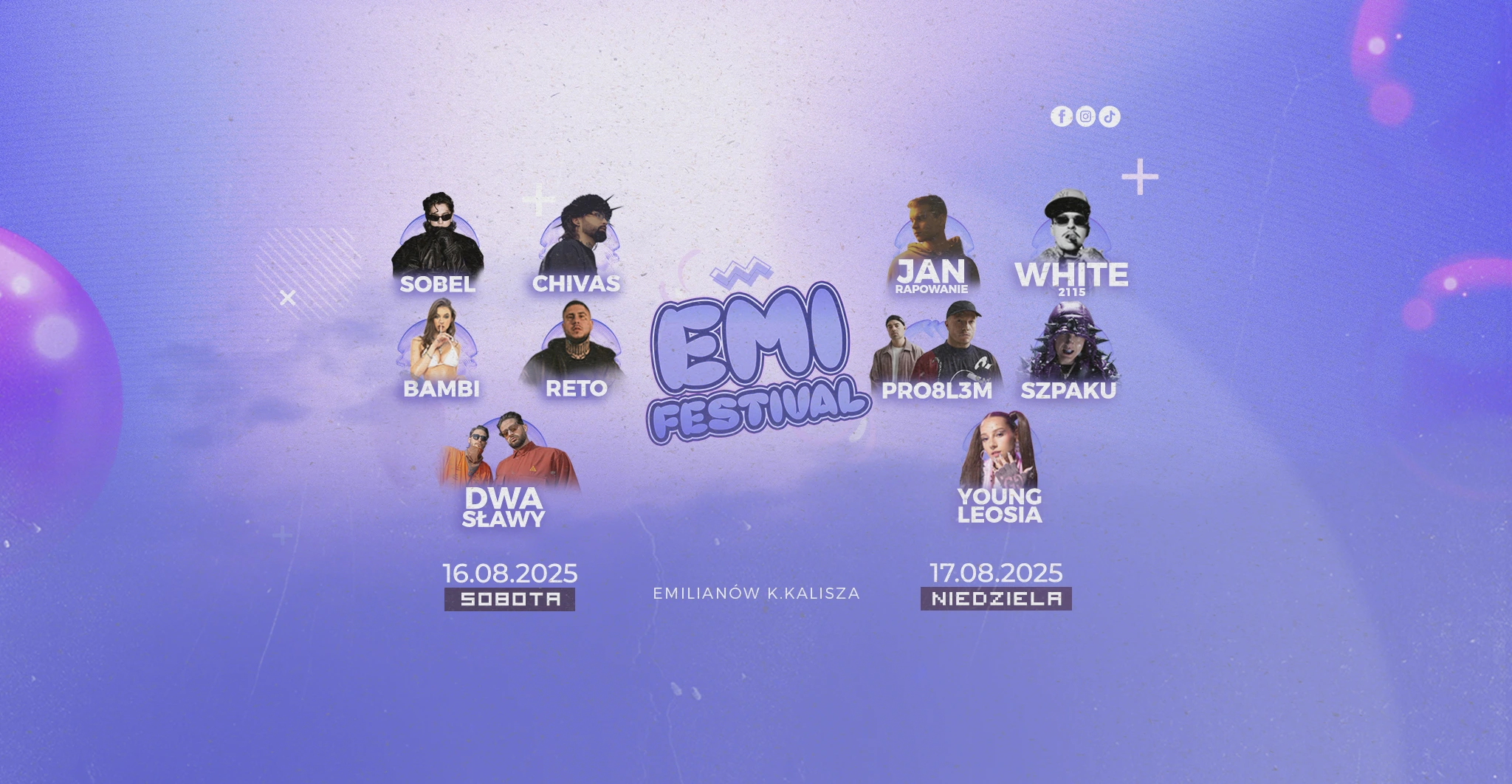 EMI FESTIVAL 2025 - 16-17 SIERPNIA - Majówka k.Kalisza - Strona Główna